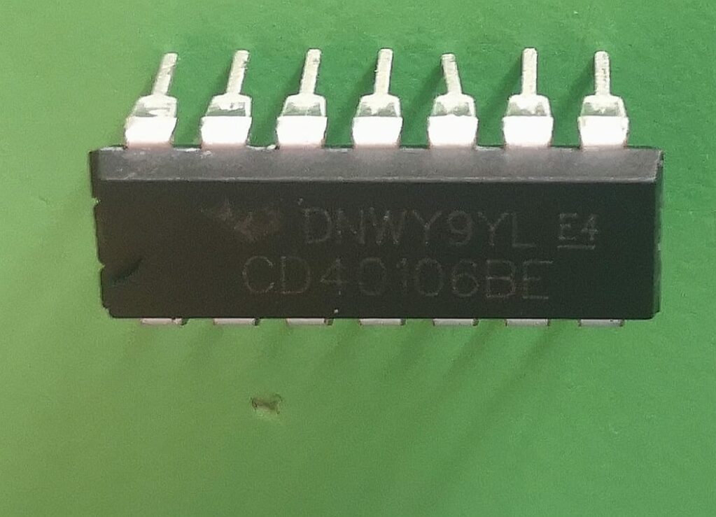 Cd40106be Pinout