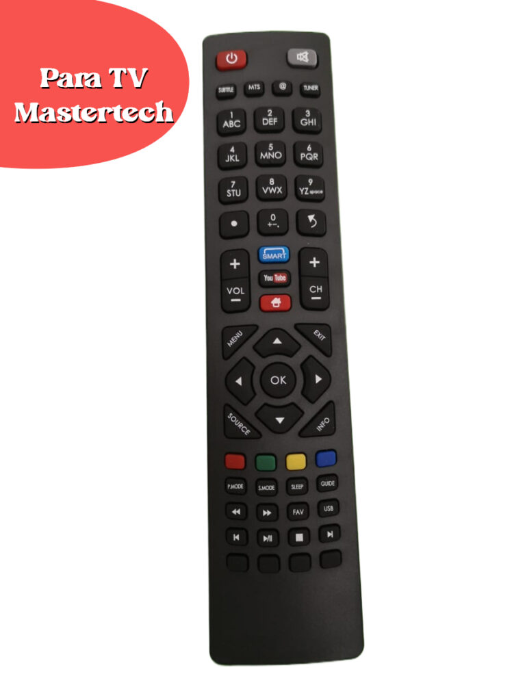 Control Remoto Para TV Mastertech Smart Ref:DH1812222854 – TJ ...