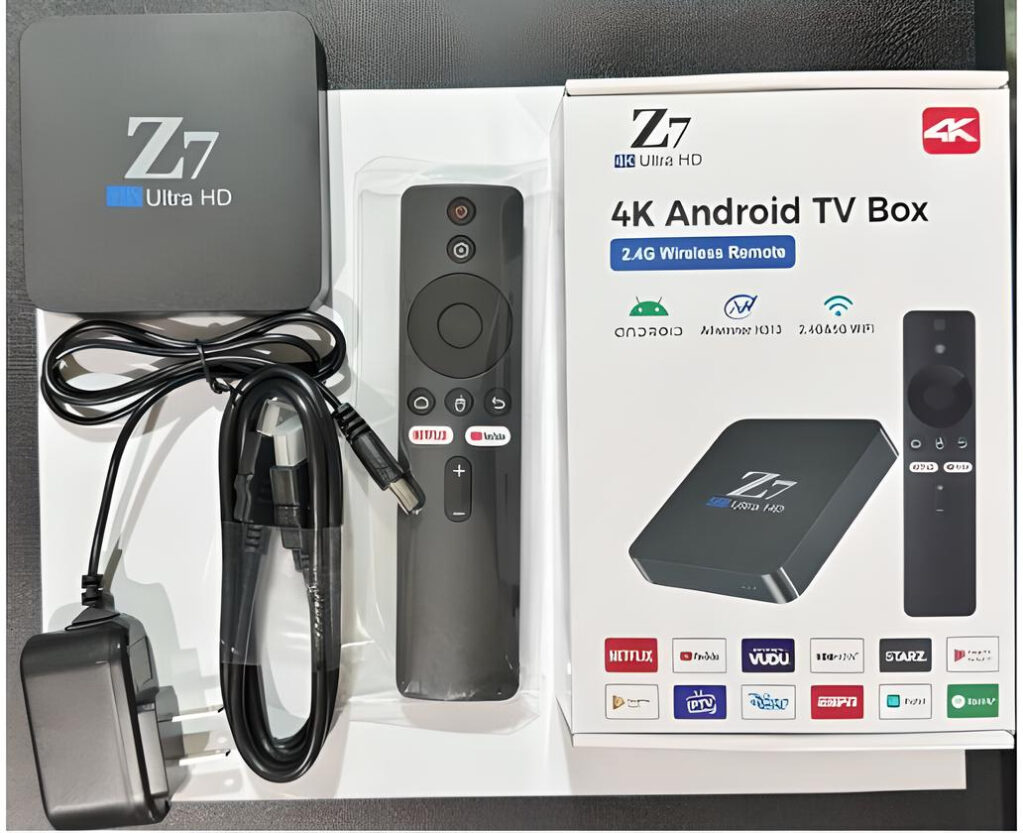 CAJA ANDROID 4K ULTRA HD Z7.j – TJ ELECTRONICA | Electronica en general ...